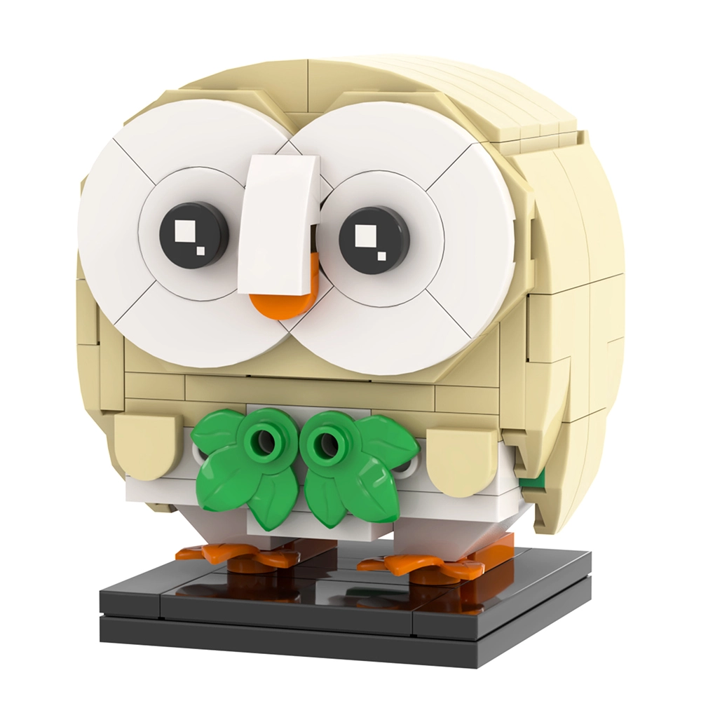 MOC7228 Animal Series Owls Model Brickheadz Brick Compatible With Action Figure Building Block ...