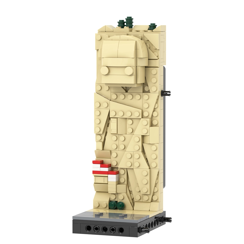 MOC7241 Naruto Series Hokage Rock Senju Hashirama Model Brickheadz ...