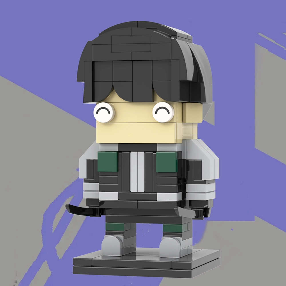 MOC7261 Anime Series Kaiju No. 8 Soshiro Hoshina Model Brickheadz Brick ...