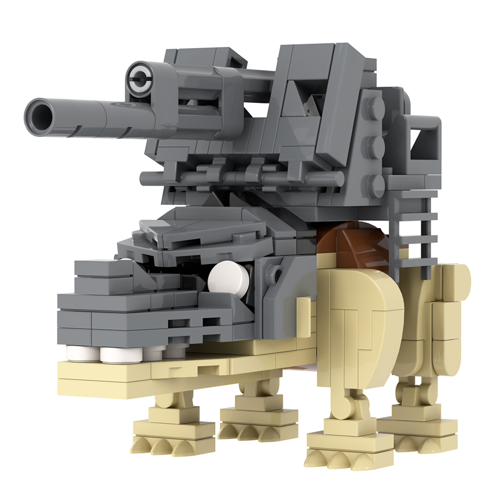 MOC7287 239Pcs Attack on Titan Anime Cart Titan Brickheadz Figure Model ...