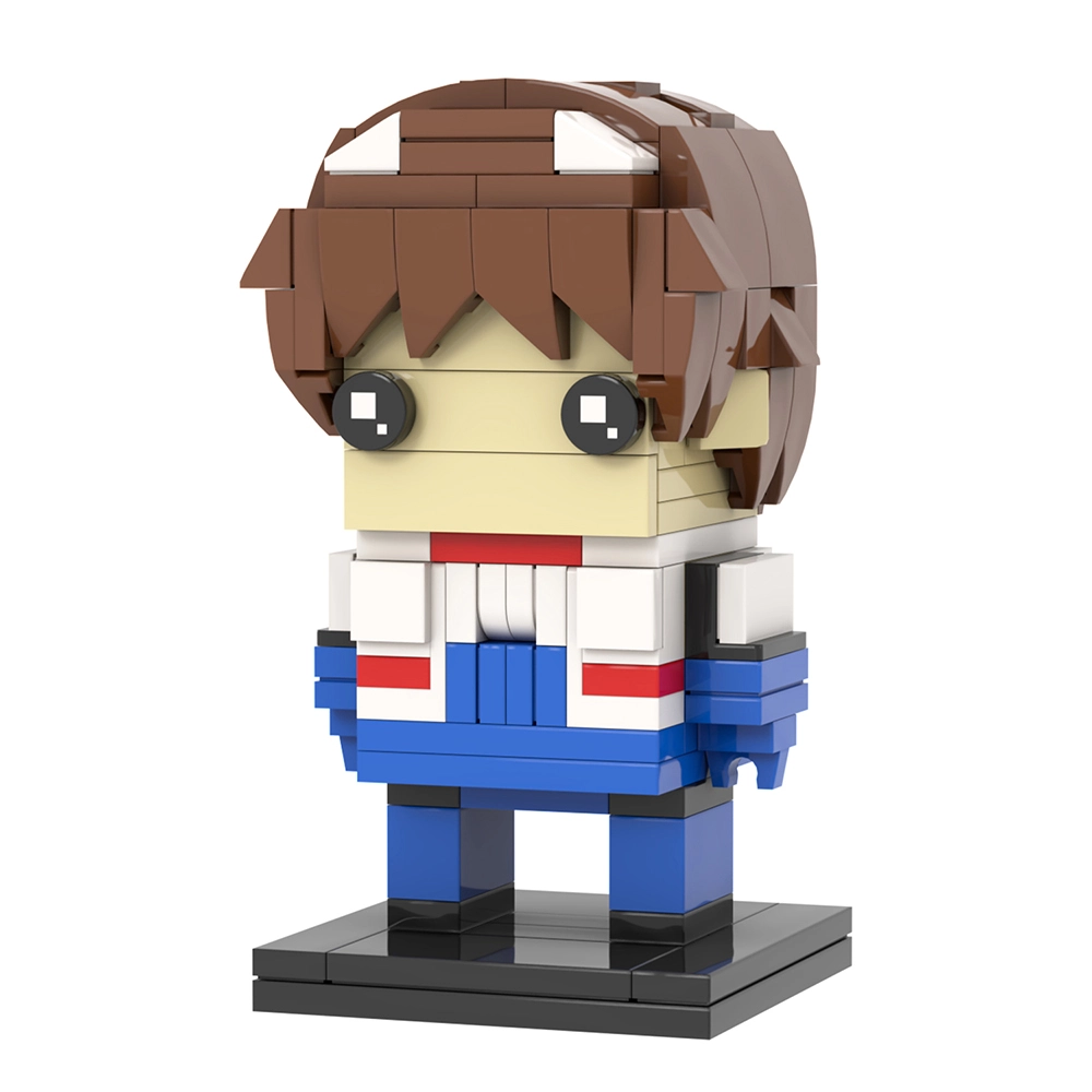 MOC7428 Anime Neon Genesis Evangelion Ikari Shinji Brickheadz Figures ...