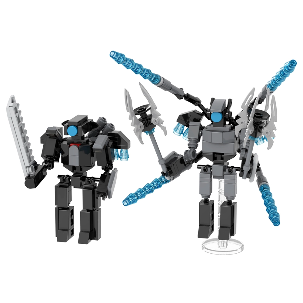 MOC1569 Skibidi Toilet Cameraman Set 324Pcs Horror Game Action Figures ...