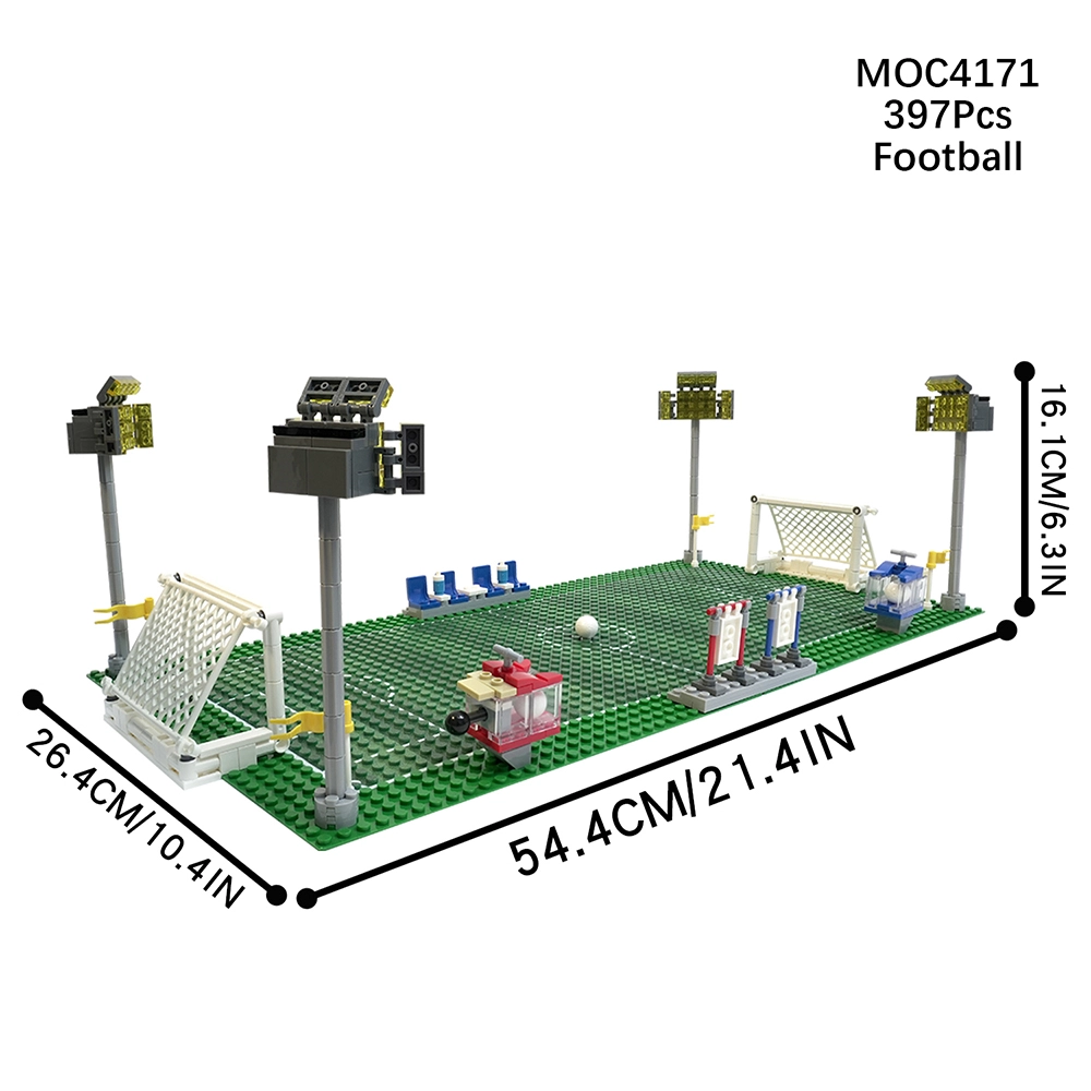 MOC4171 City Series Scene Model Brick Compatible With Action Figure ...