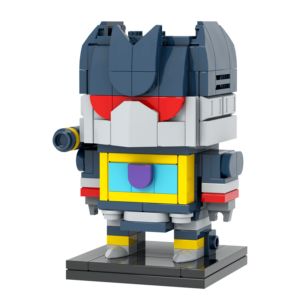 MOC7295 157Pcs Transformers Soundwave Brickheadz Figure Model Kit ...