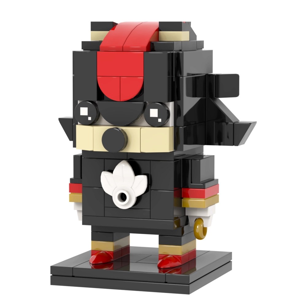 MOC7352 152Pcs Sonic the Hedgehog Shadow the Hedgehog Brickheadz Figure ...