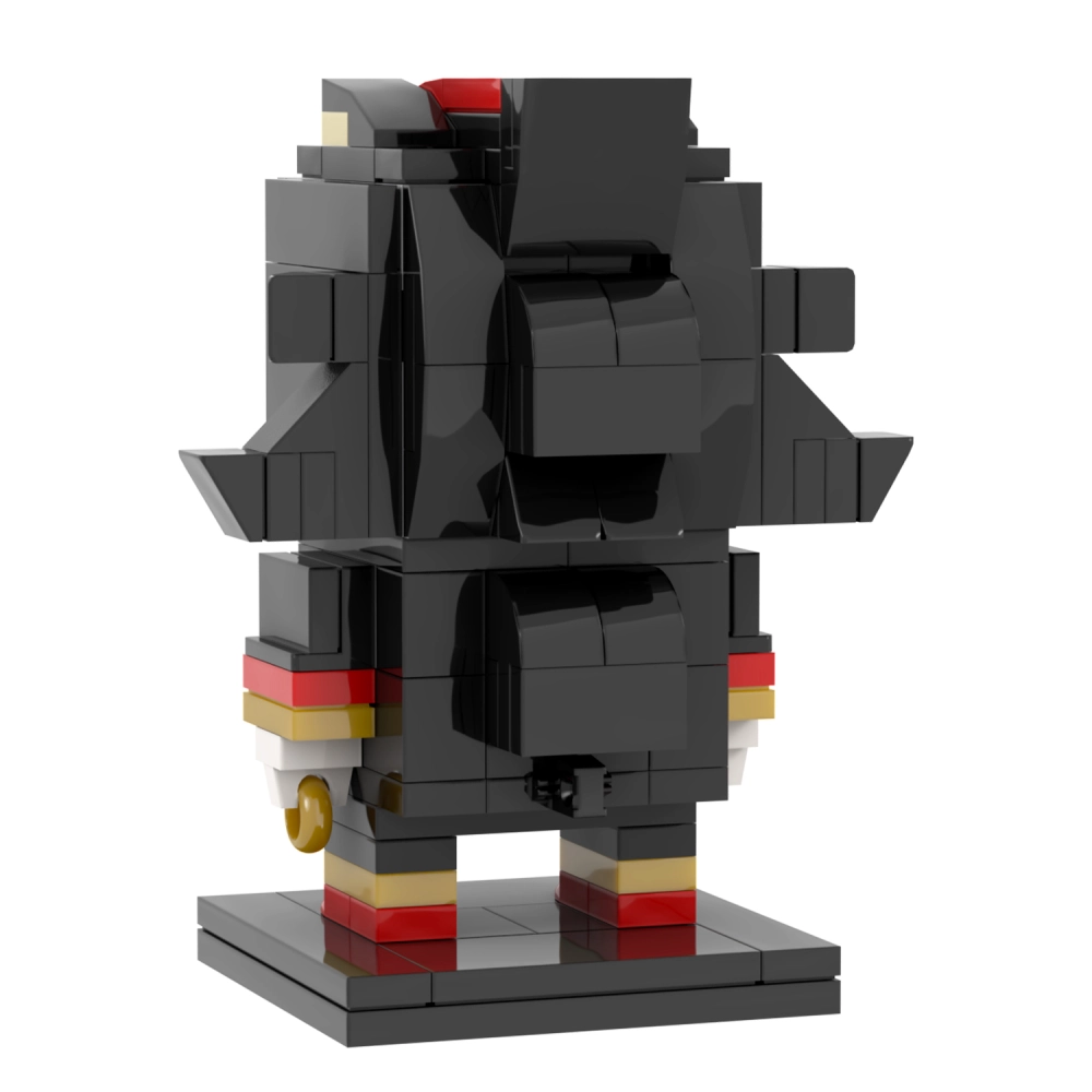 MOC7352 152Pcs Sonic the Hedgehog Shadow the Hedgehog Brickheadz Figure ...