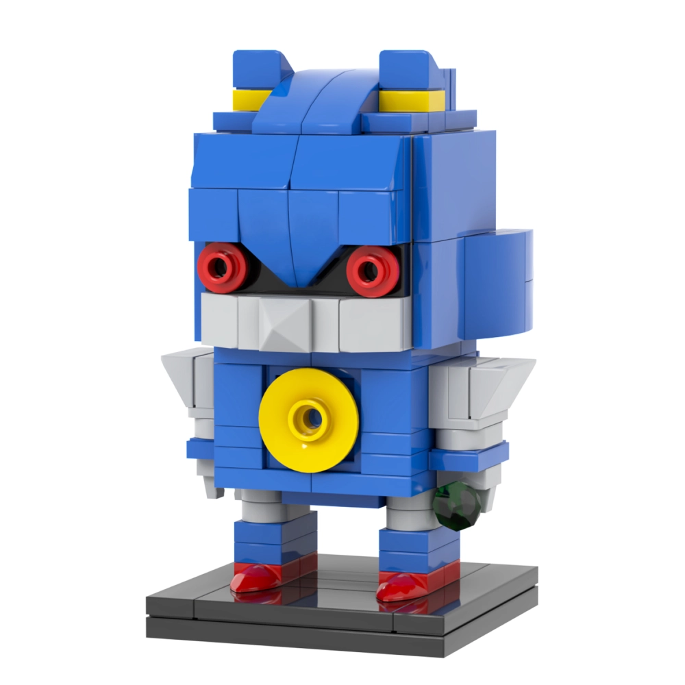 MOC7354 143Pcs Sonic the Hedgehog MetalSonic Brickheadz Figure Model ...