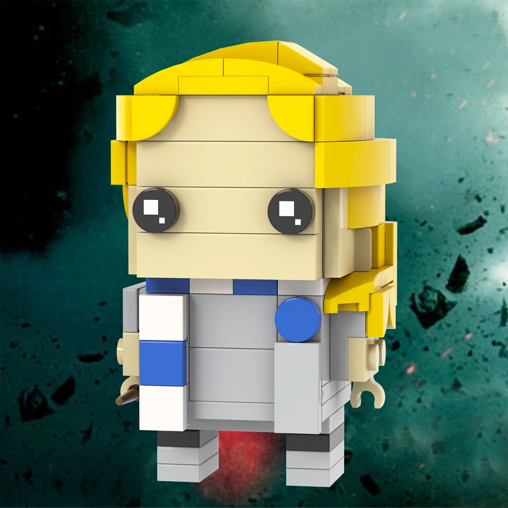 MOC7454 Harry Potter Luna Lovegood Brickheadz Fantasy Magic School ...