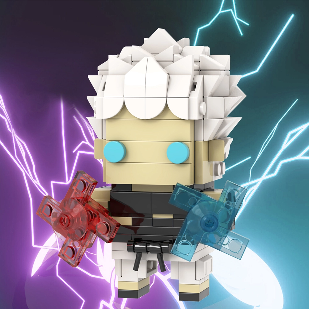 MOC7460 Anime Jujutsu Kaisen Gojo Satoru Brickheadz Figures MOC Bricks ...