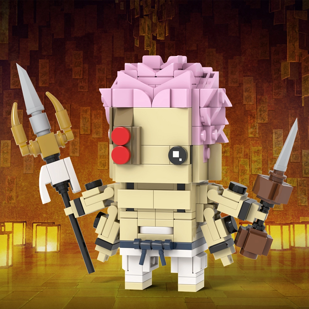 MOC7464 Anime Jujutsu Kaisen Ryomen Sukuna Brickheadz Figures MOC ...