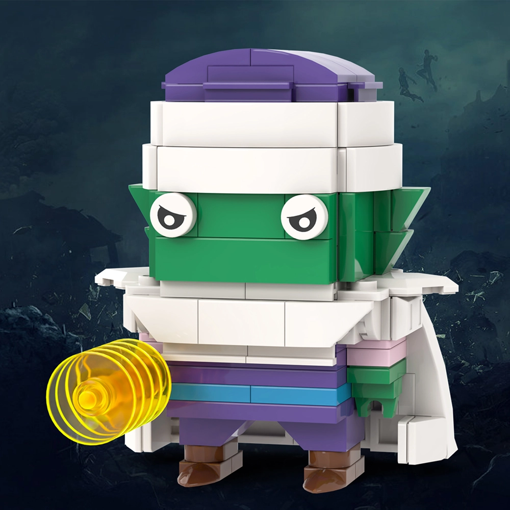 MOC7477 Anime Dragon Ball Piccolo Brickheadz Figures MOC Bricks DIY ...