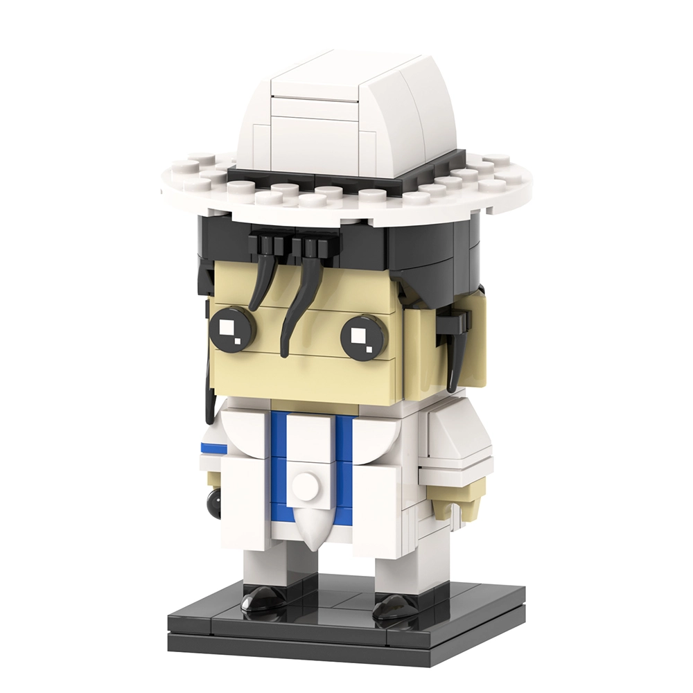 MOC7518 Michael Jackson Brickheadz Cartoon Figures MOC Bricks DIY ...