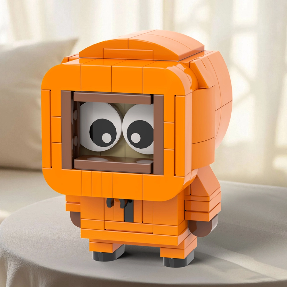 MOC7595 Bricks South Park Kenny McCormick Brickheadzed Figures MOC ...