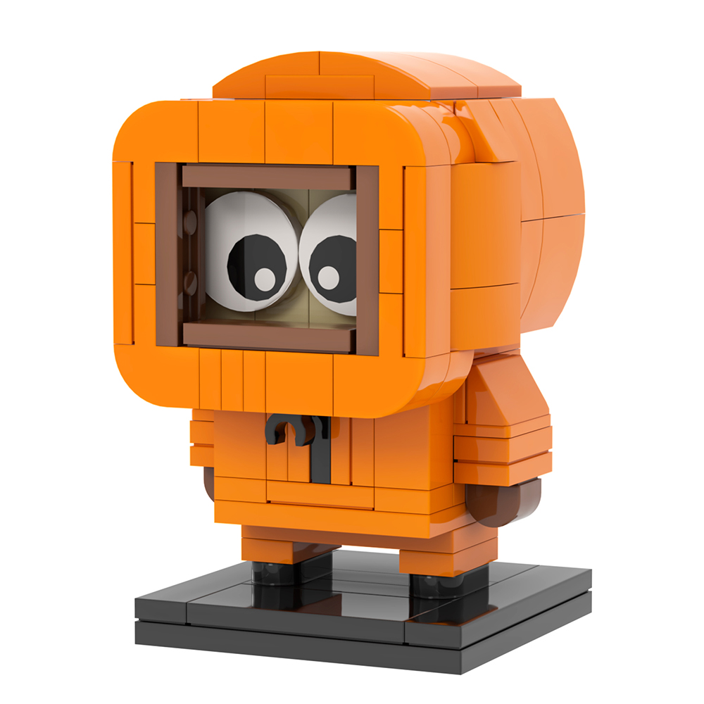MOC7595 Bricks South Park Kenny McCormick Brickheadzed Figures MOC ...