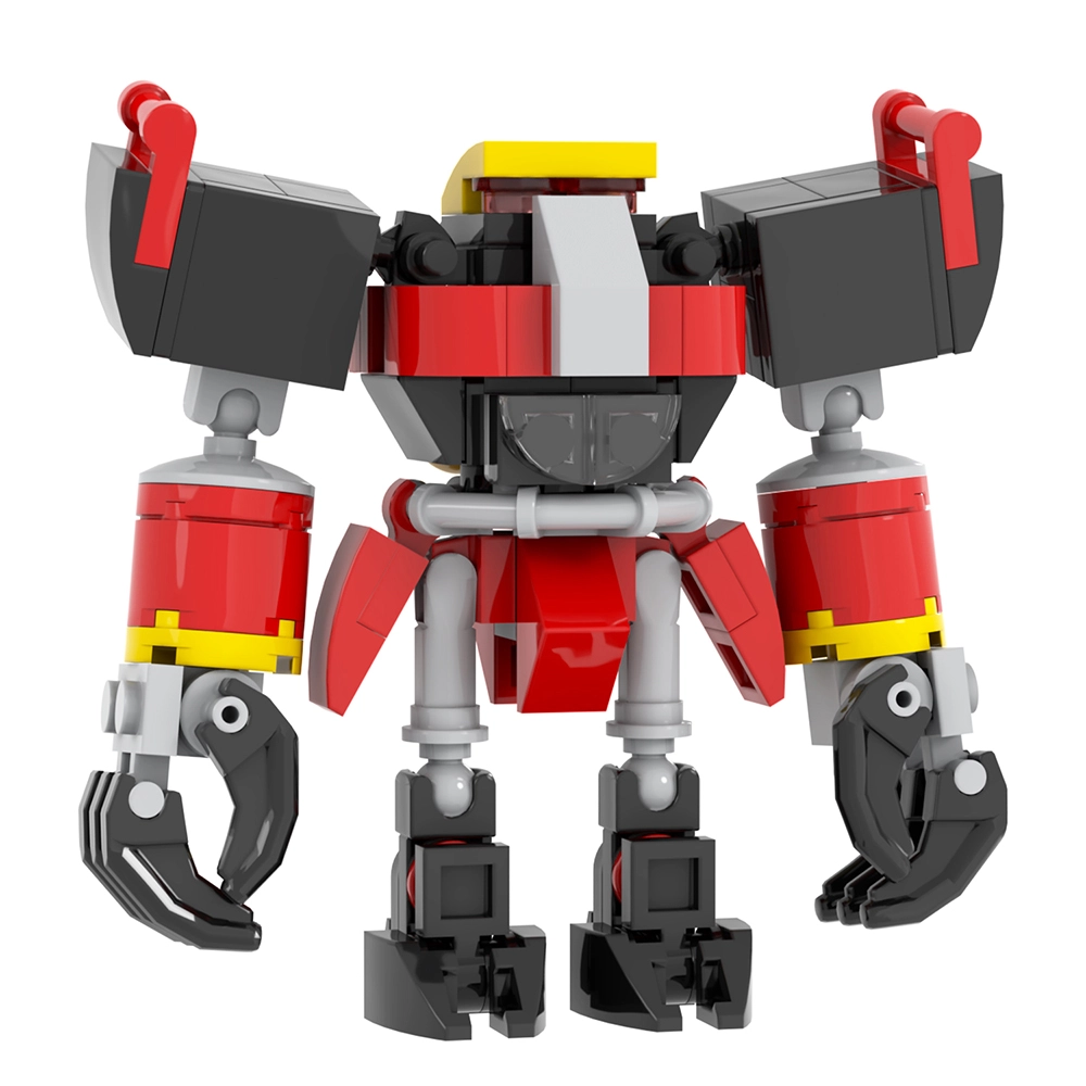 MOC1582 Sonic The Hedgehog E-123 Omega Mech Vehicles Game Action ...