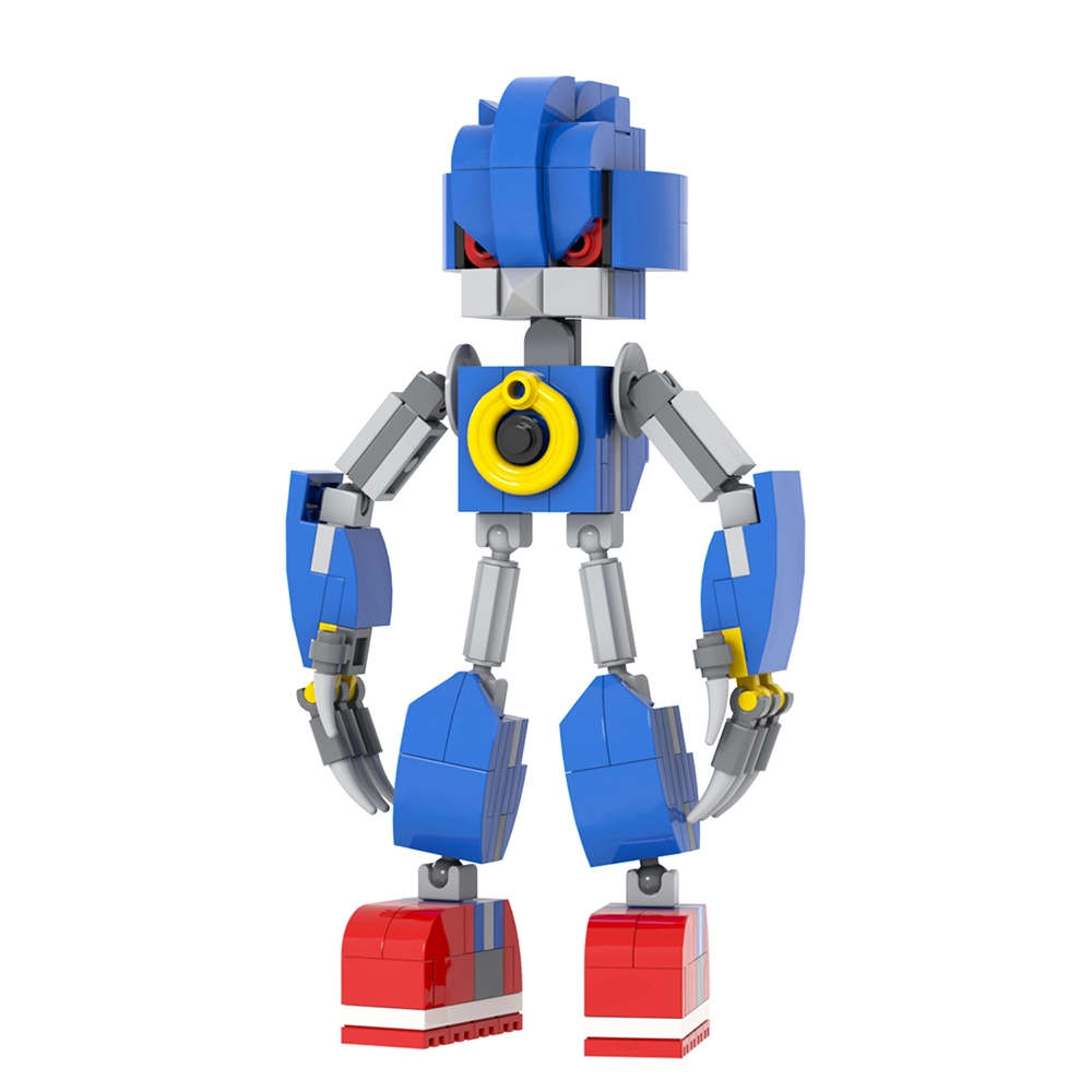 MOC1584 Sonic The Hedgehog MetalSonic Game Anime Action Figures ...