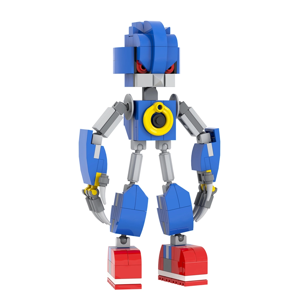 MOC1584 Sonic The Hedgehog MetalSonic Game Anime Action Figures ...