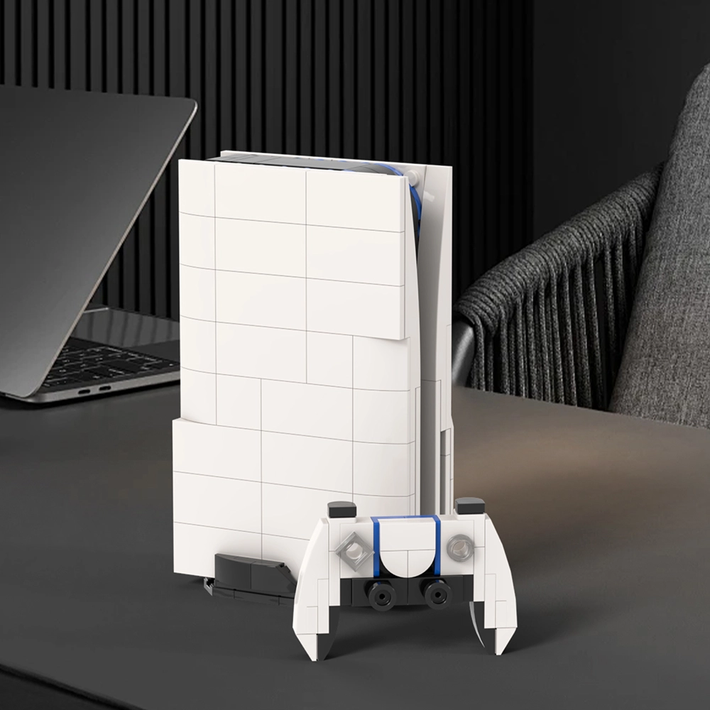 MOC1592 PlayStation 5 Creative Series Game Console Action Figures ...