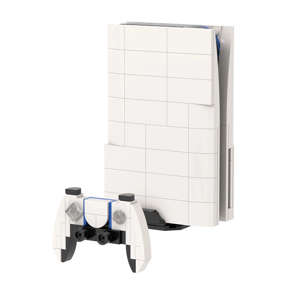 MOC1592 PlayStation 5 Creative Series Game Console Action Figures ...