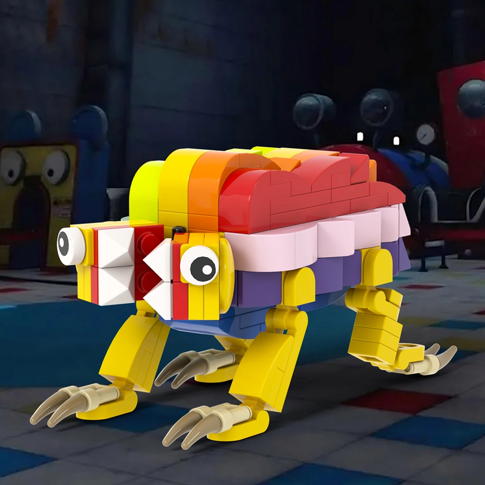 MOC1612 Poppy Playtime Yarnaby Horror Monster Game Action Figures ...