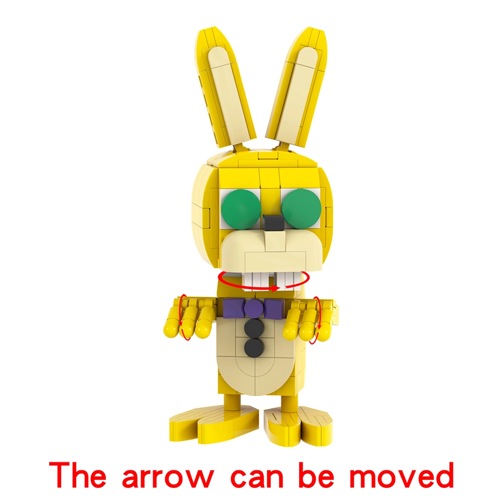 MOC1629 FNAF: Secret of The Mimic Five Nights At Freddy's Bonnie ...