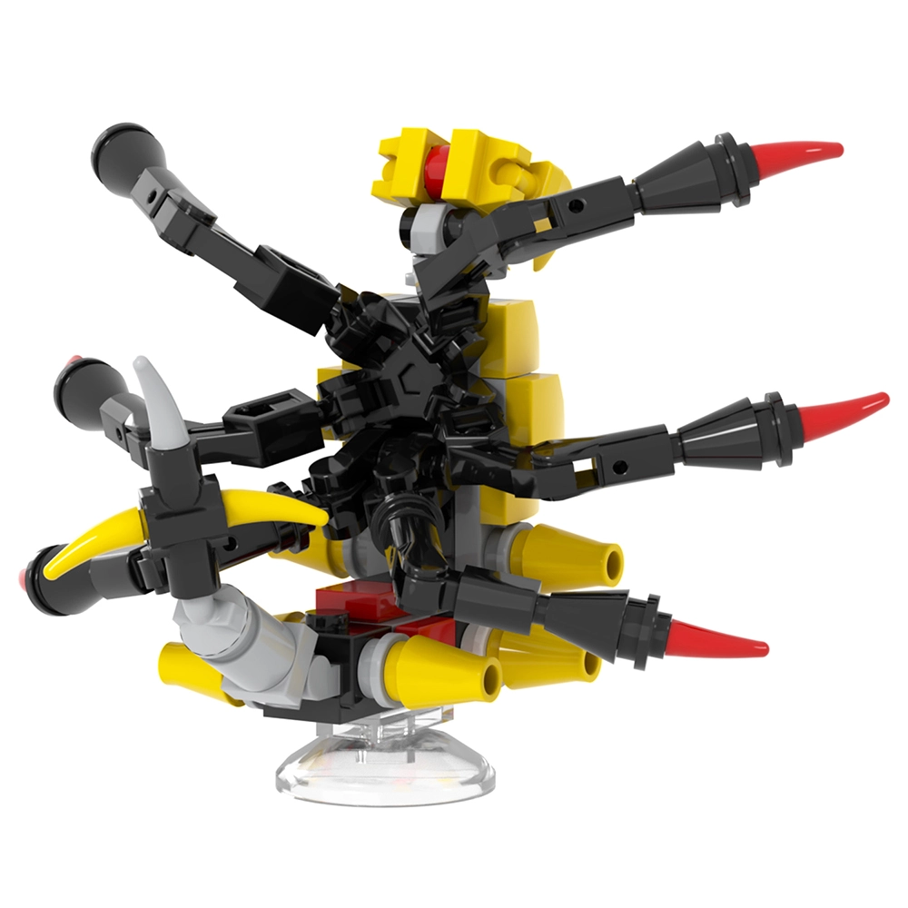 MOC1635 Pokemon Pocket Monster Giratina Game Action Figures Building ...