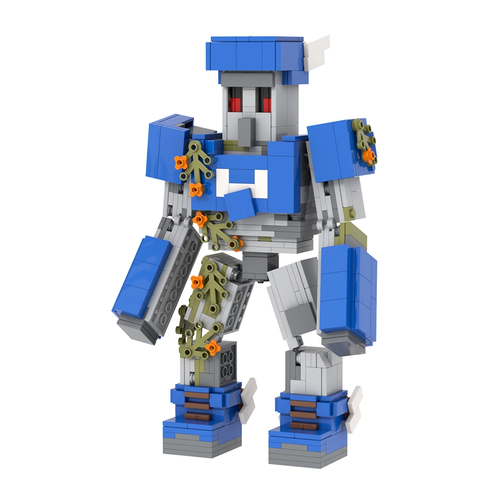 MOC1639 Minecraft Swiftness Golem Game Action Figures Building Blocks ...
