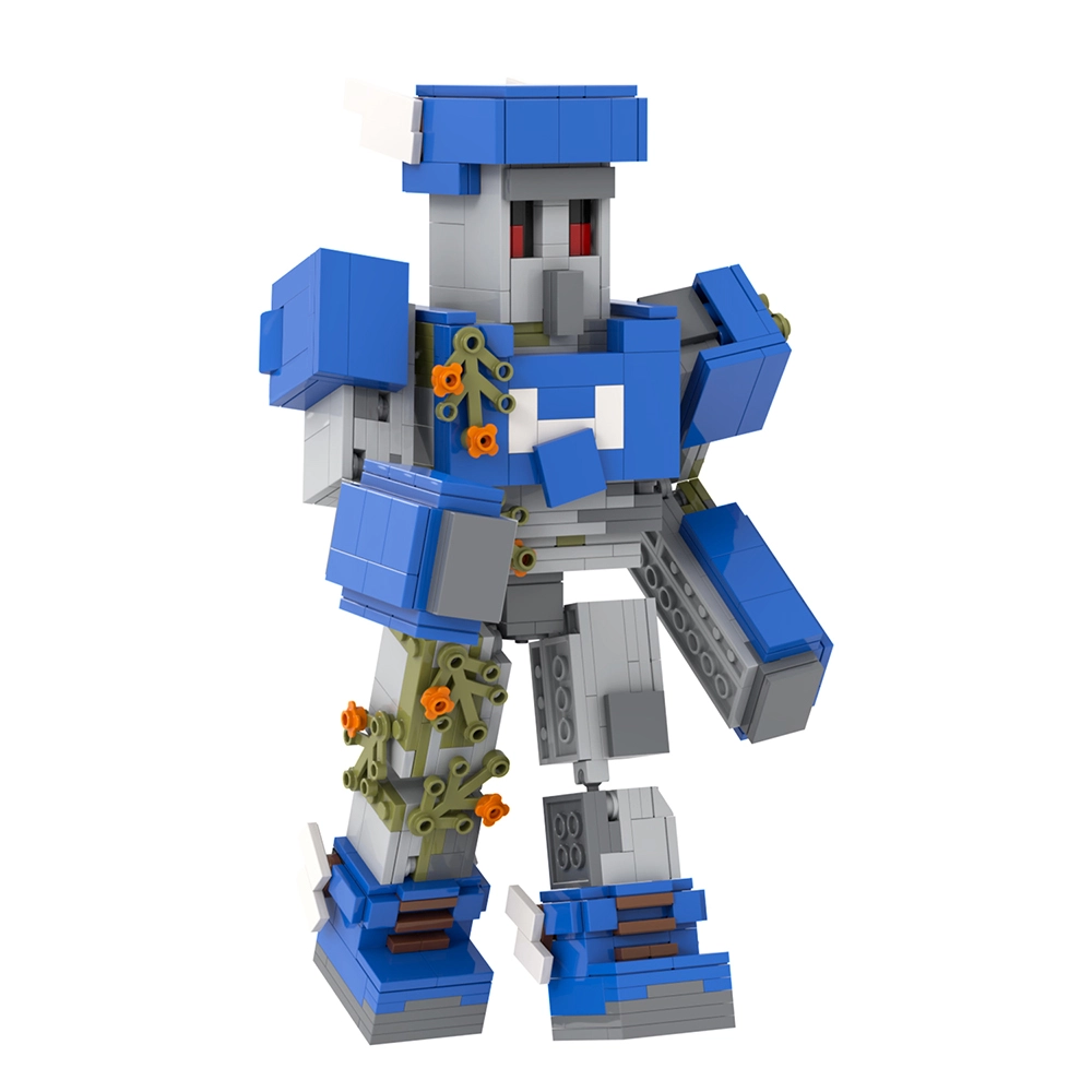 MOC1639 Minecraft Swiftness Golem Game Action Figures Building Blocks ...