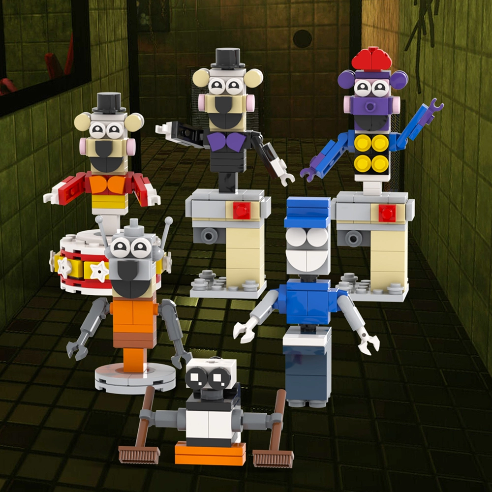 MOC1642 FNAF: Secret of The Mimic Set 2 Five Nights At Freddy's ...