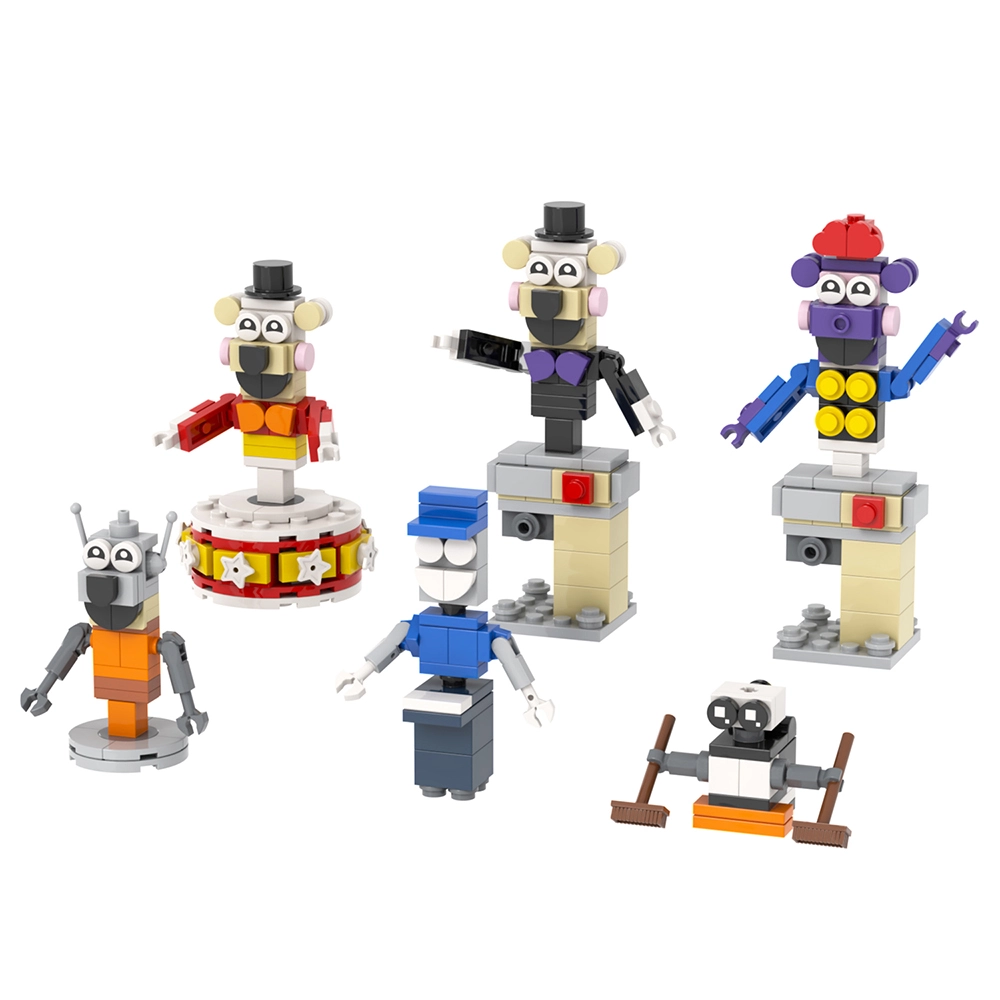 MOC1642 FNAF: Secret of The Mimic Set 2 Five Nights At Freddy's ...