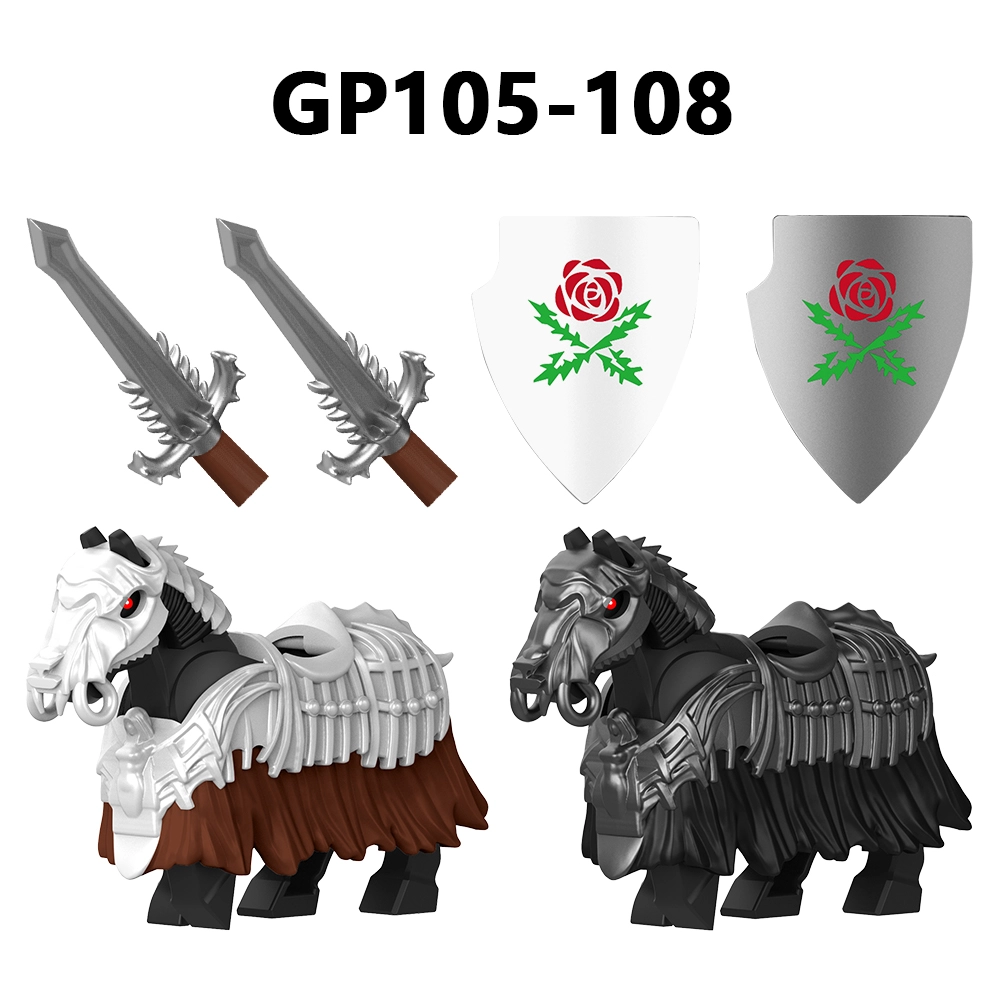 GP105-108 Berserk Skull Knight Anime Action Figures Set Building Blocks ...