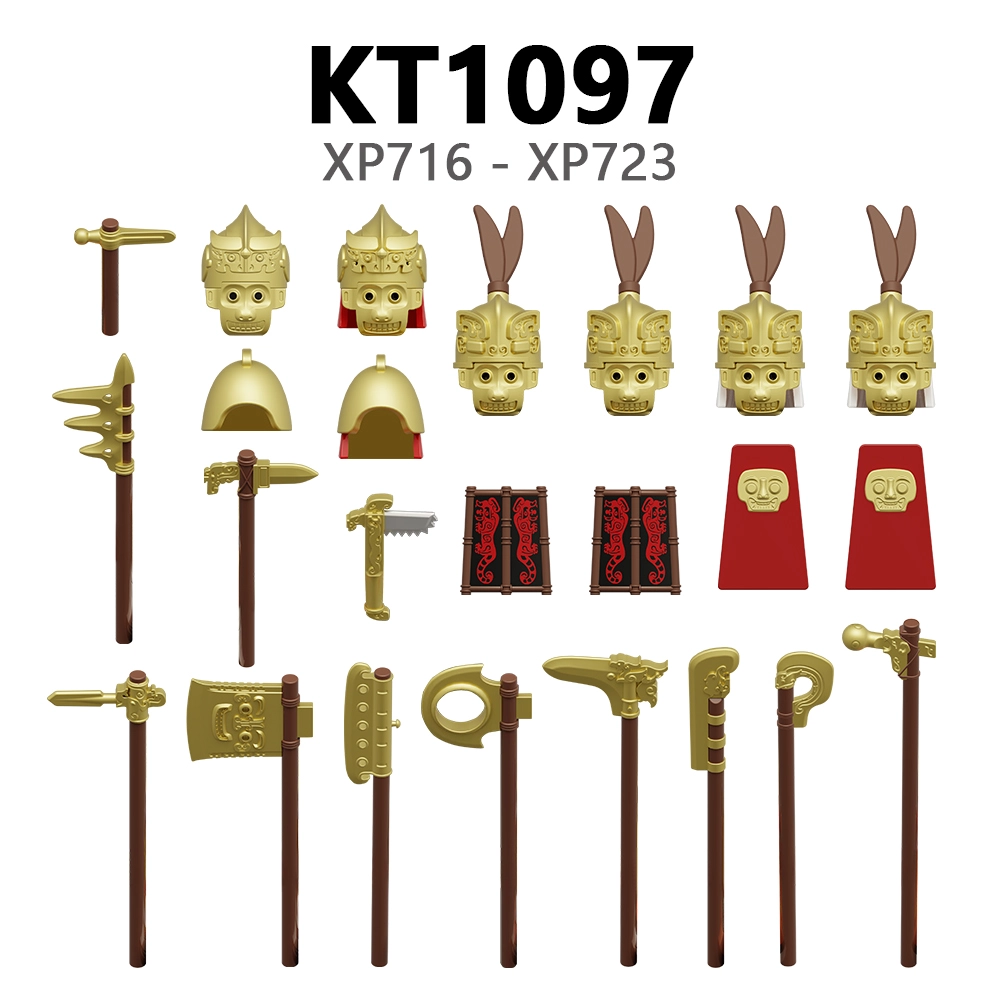 KT1097 The Zhou Dynasty Soldier Character Action Figures Compatible ...