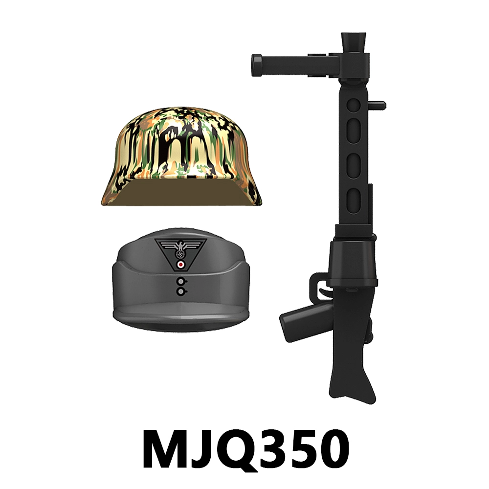 MJQ348-MJQ350 WW2 Leibermuster Soldiers Army Action Figures Set ...