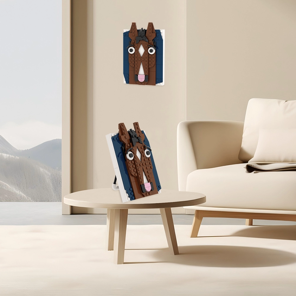 MOC1651 BoJack Horseman Anime Bricks Compatible Action Figures Building ...