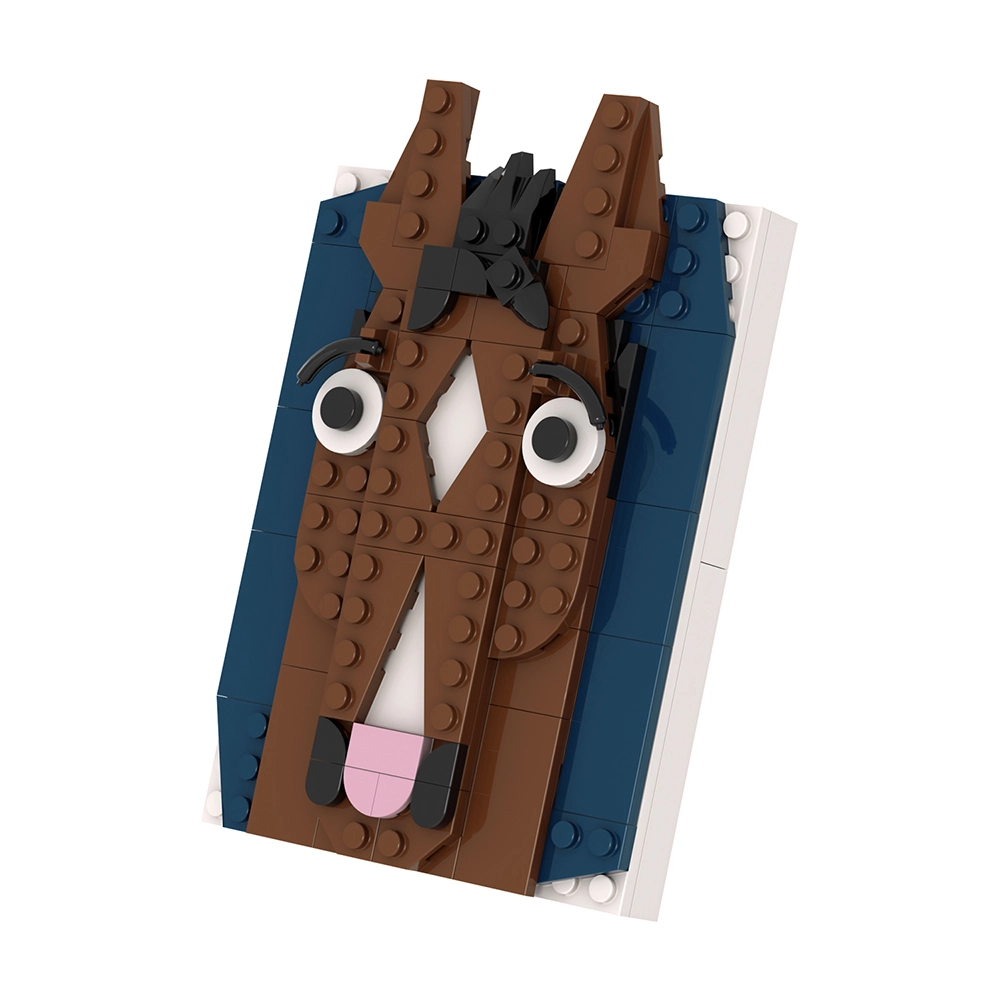 MOC1651 BoJack Horseman Anime Bricks Compatible Action Figures Building ...