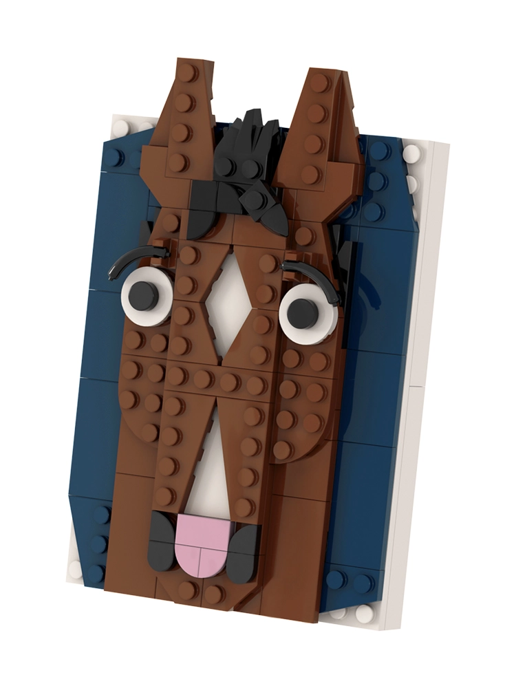 MOC1651 BoJack Horseman Anime Bricks Compatible Action Figures Building ...