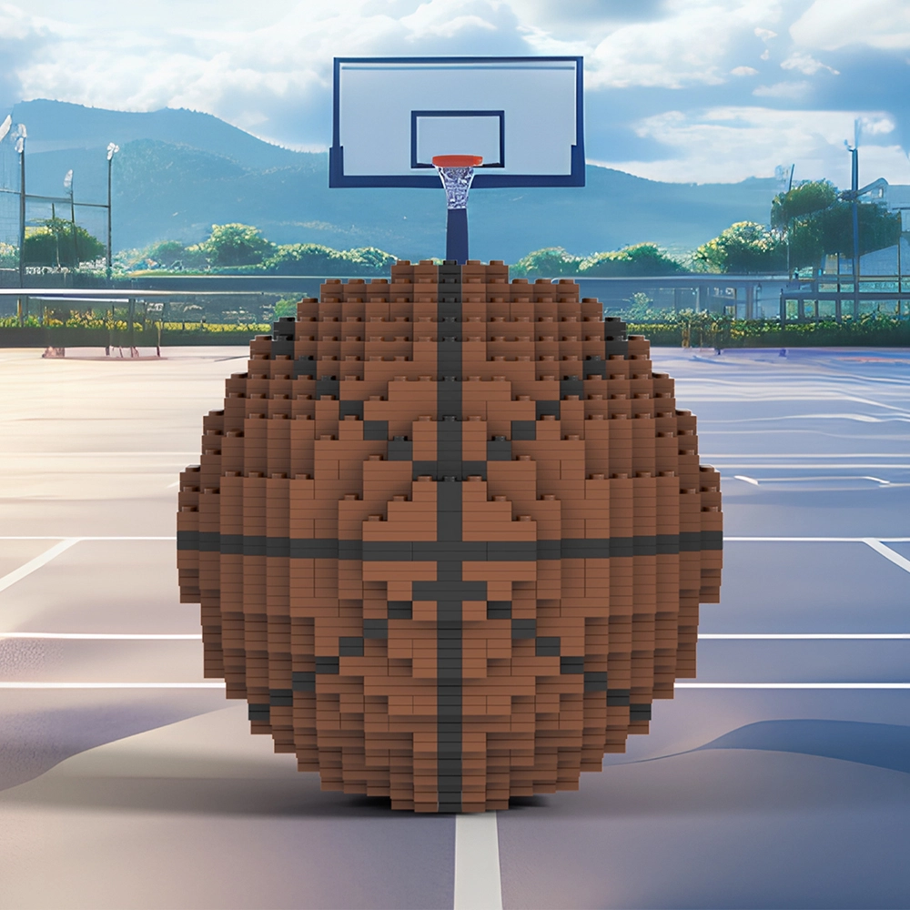 MOC1686 Basketball Model Creative Anime Bricks Compatible Action ...