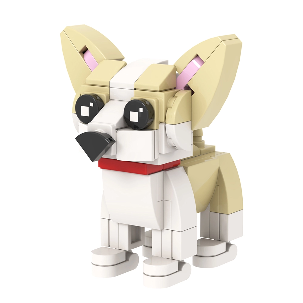 MOC3077 Creative Animal Series Chihuahua Dog Model Brick Compatible ...