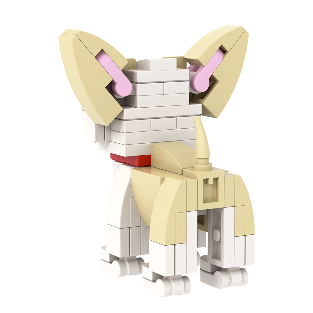 MOC3077 Creative Animal Series Chihuahua Dog Model Brick Compatible ...
