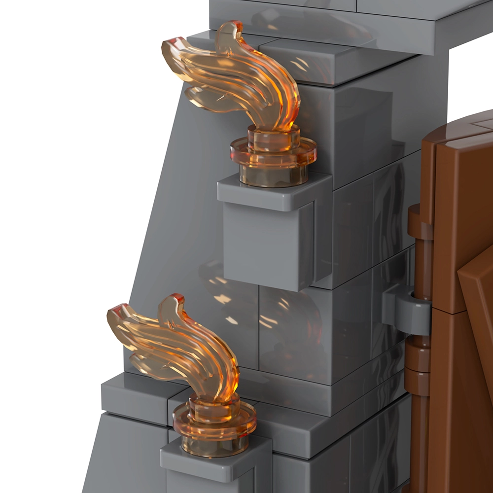 MOC1650 Jurassic Park Scene Movie Series Birthday Gift DIY Bricks Model ...