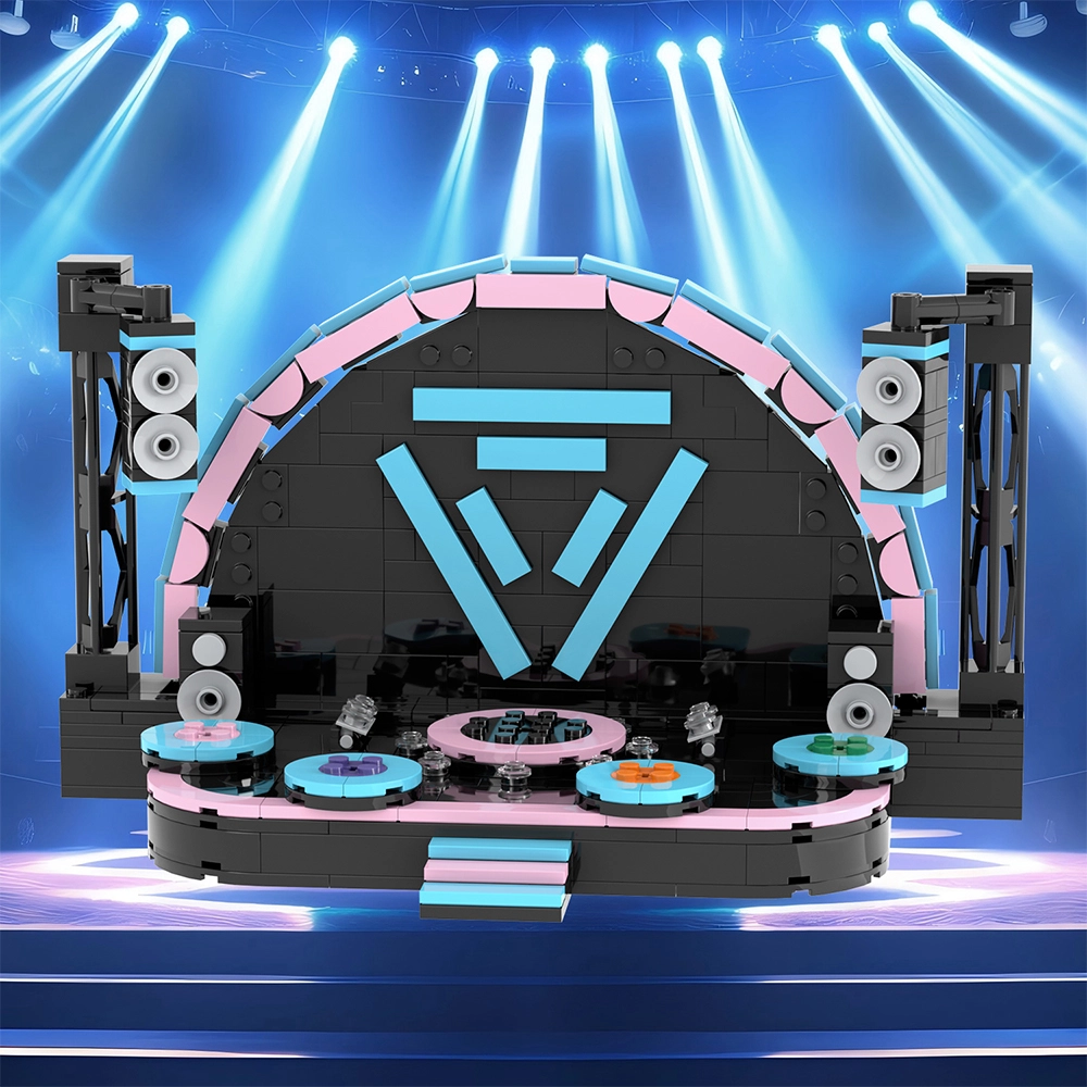 MOC1653 Five Night's At Freddy Stage Movie Bricks Compatible Action ...