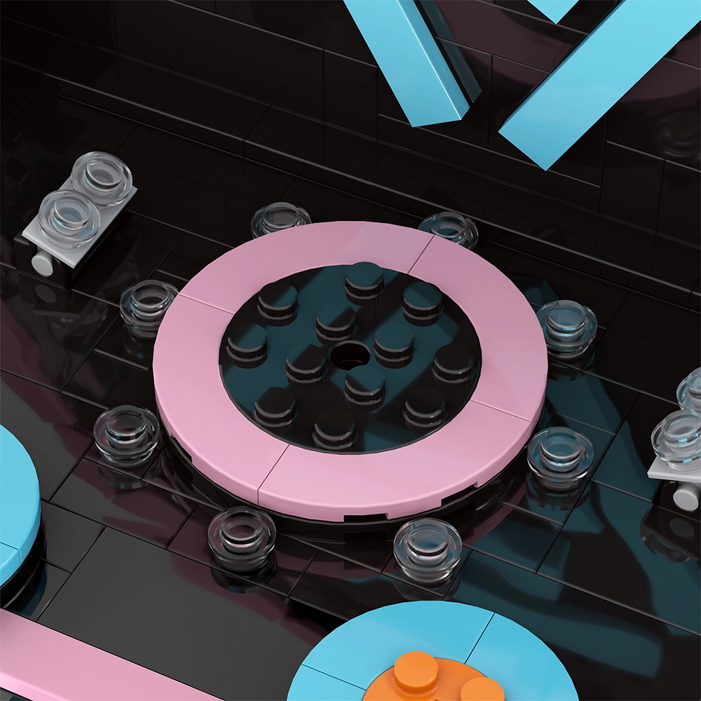 MOC1653 Five Night's At Freddy Stage Movie Bricks Compatible Action ...