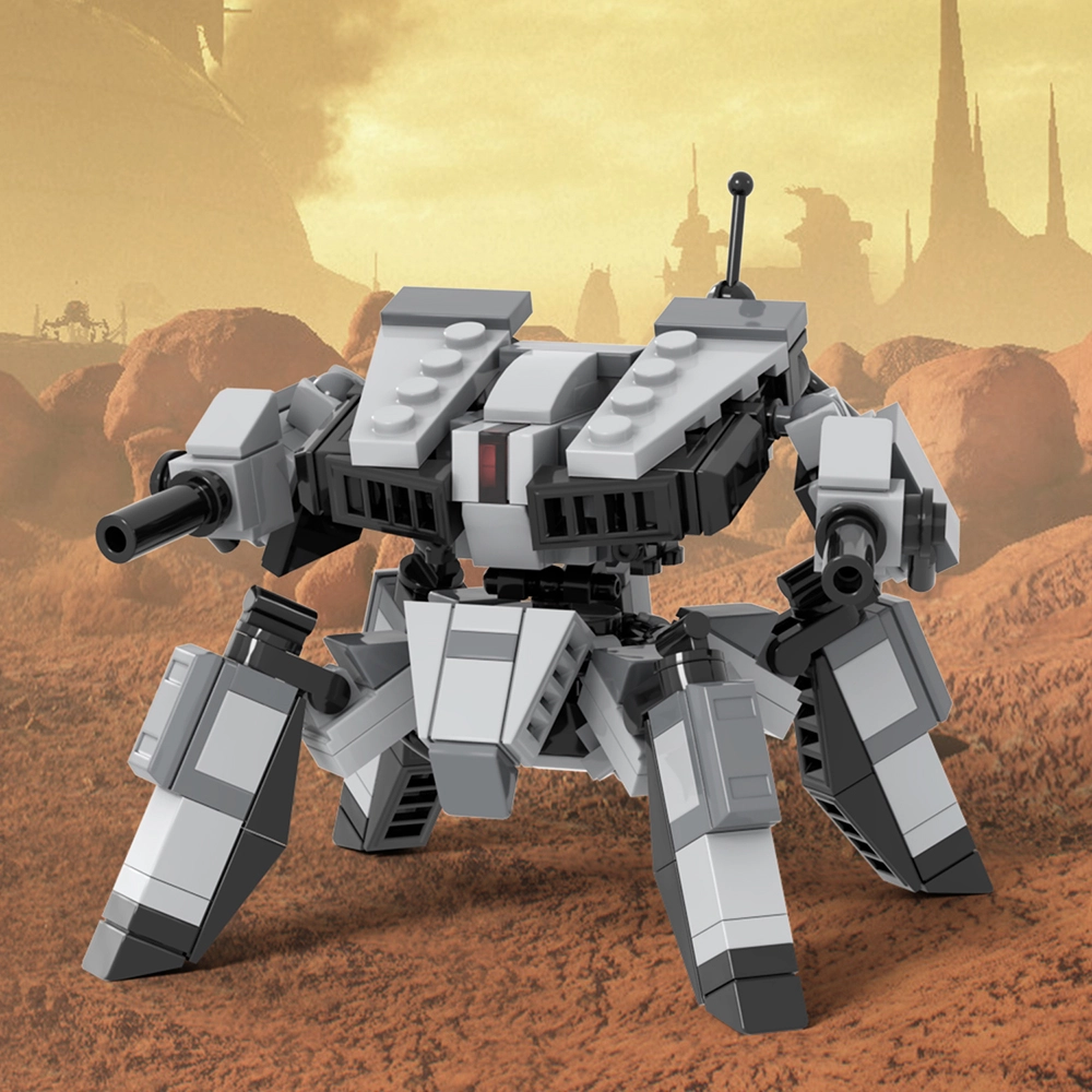 MOC2367 Star War Crab Droid Robot Interstellar Movie Series DIY Bricks ...