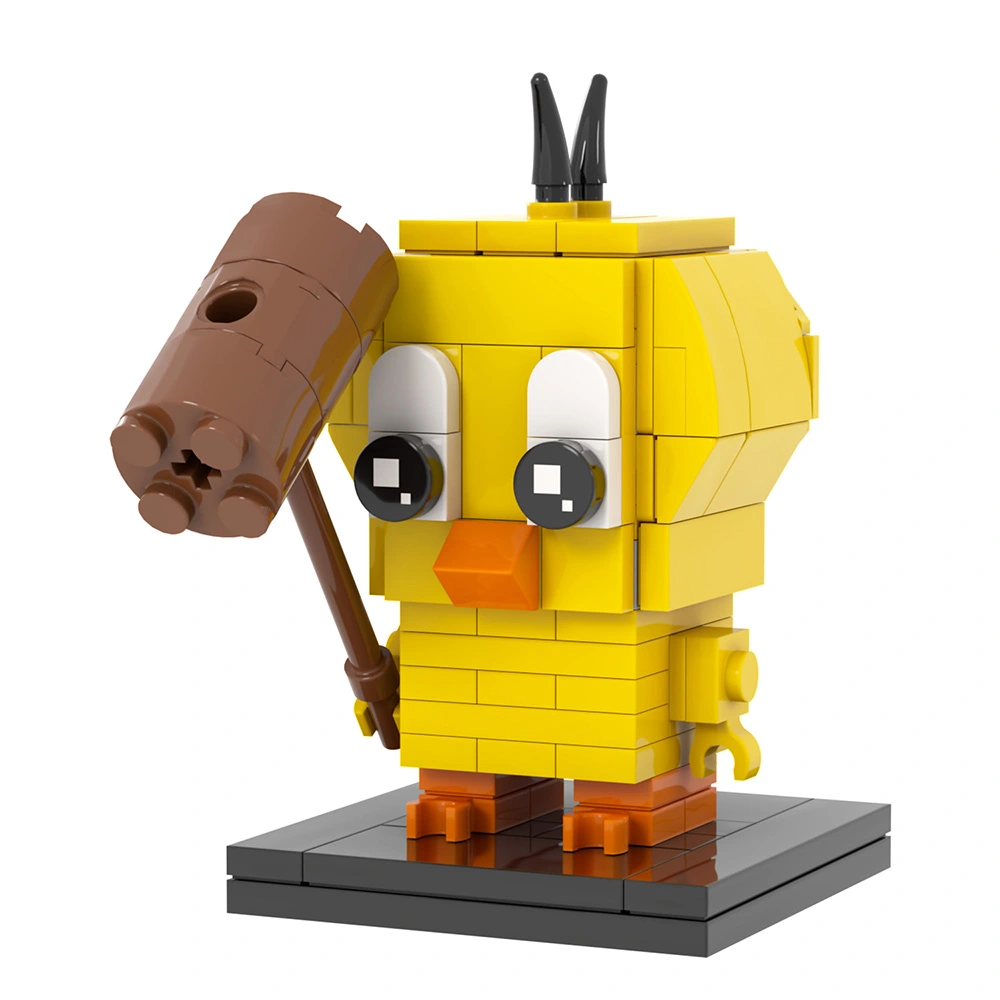 MOC7638 Cartoon Series Looney Tunes Brickhead Figures Birthday Gift DIY ...
