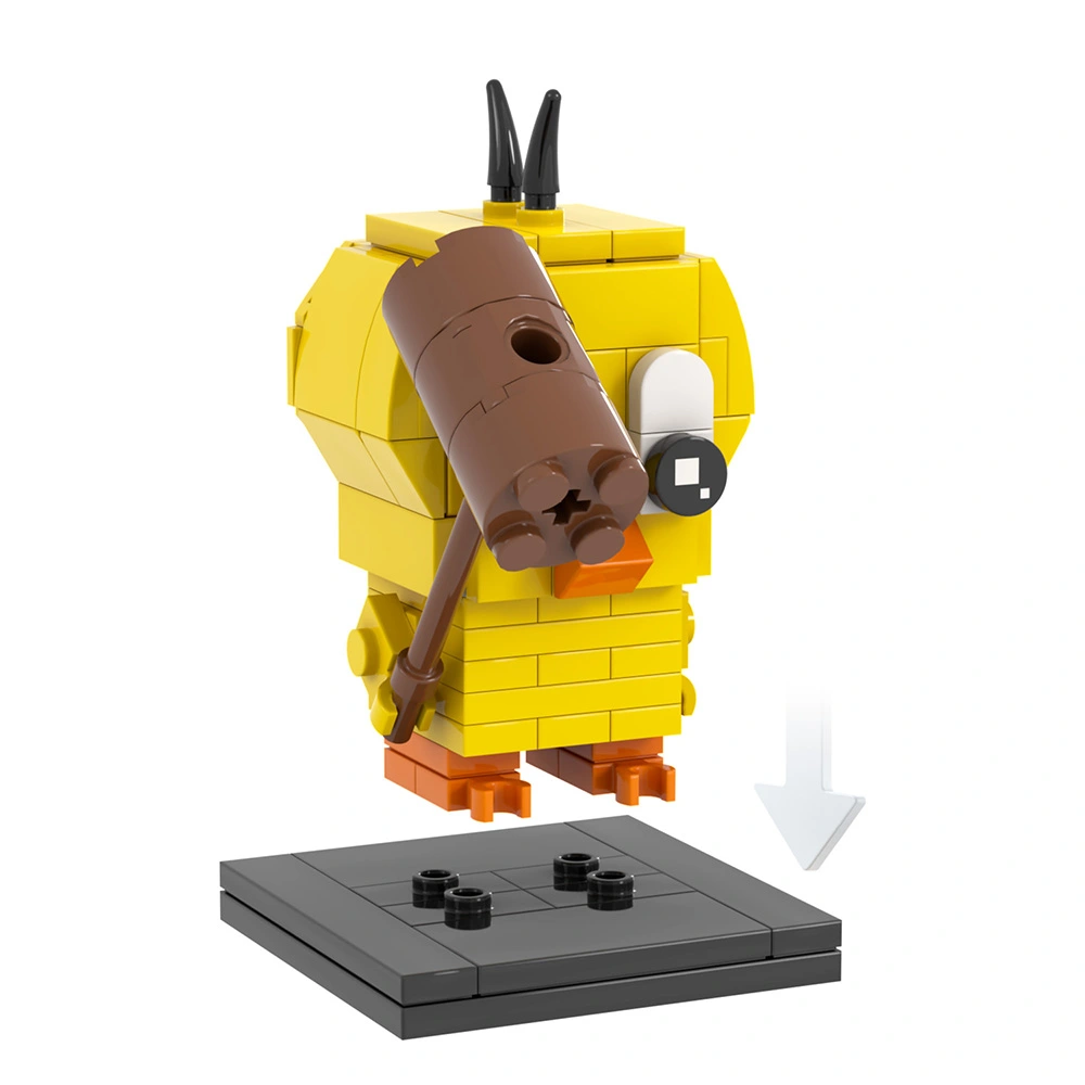 MOC7638 Cartoon Series Looney Tunes Brickhead Figures Birthday Gift DIY ...