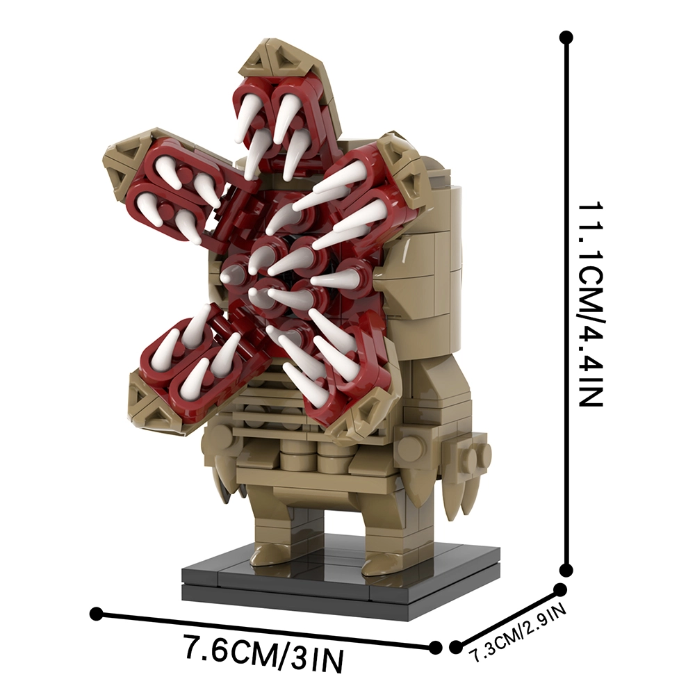 MOC7752 Stranger Things Series 232Pcs Demogorgon Compatible BrickHeadz ...