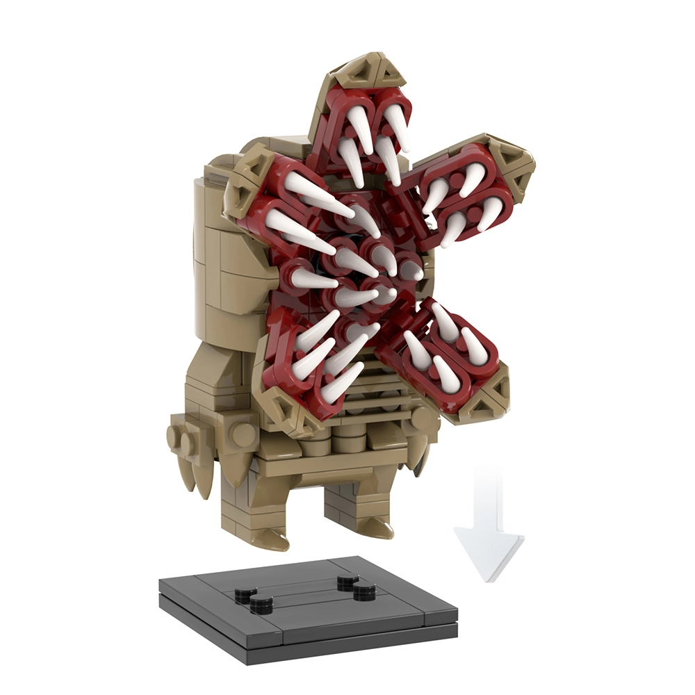 MOC7752 Stranger Things Series 232Pcs Demogorgon Compatible BrickHeadz ...