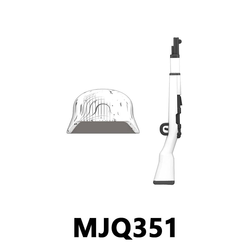 MJQ351-354 German Winter Soldier WW1 WW2 Military War Army Gun 98k G43 ...