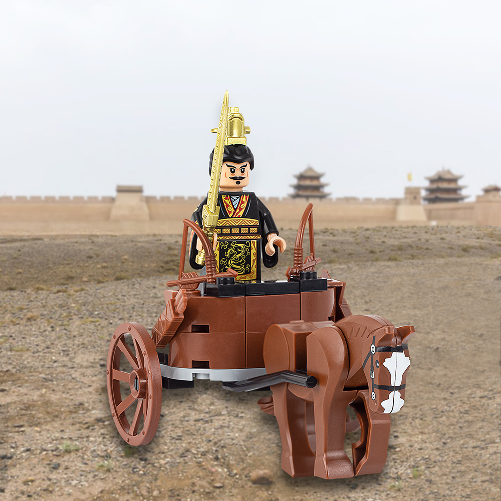 MOC5015 Military series Archer Carriage Building Blocks Bricks Kids ...