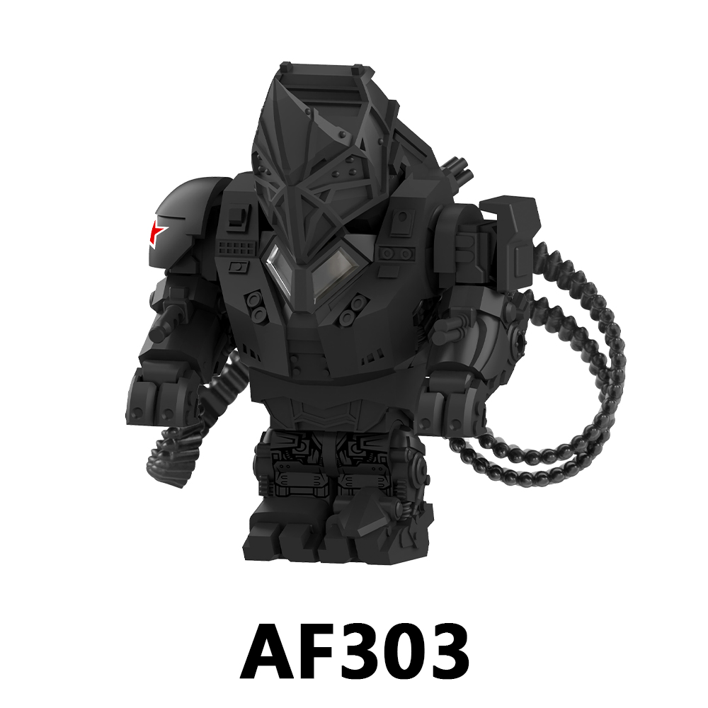 AF303 Rhino Aleksei Super Heroes Spider Man Big Action Figures Building ...